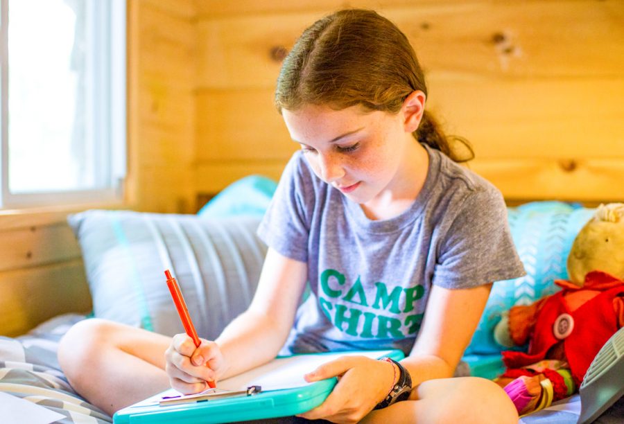 Sending Camp Letters to Campers at Chinqueka Summer Camp for Girls